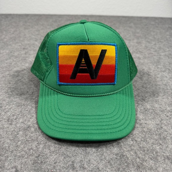Aviator Nation | Accessories | Aviator Nation Kelly Green Logo Rainbow ...